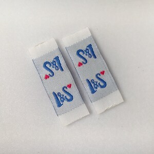 500 Custom Clothing Tabs Woven, Neck Tags, Labels Clothing, Shirt ...