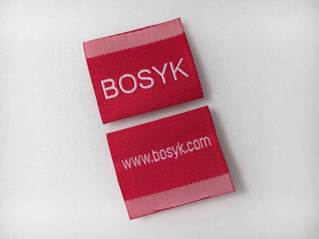 500 Custom Fold Over Fabric Labels Sewing Labels Shirt | Etsy