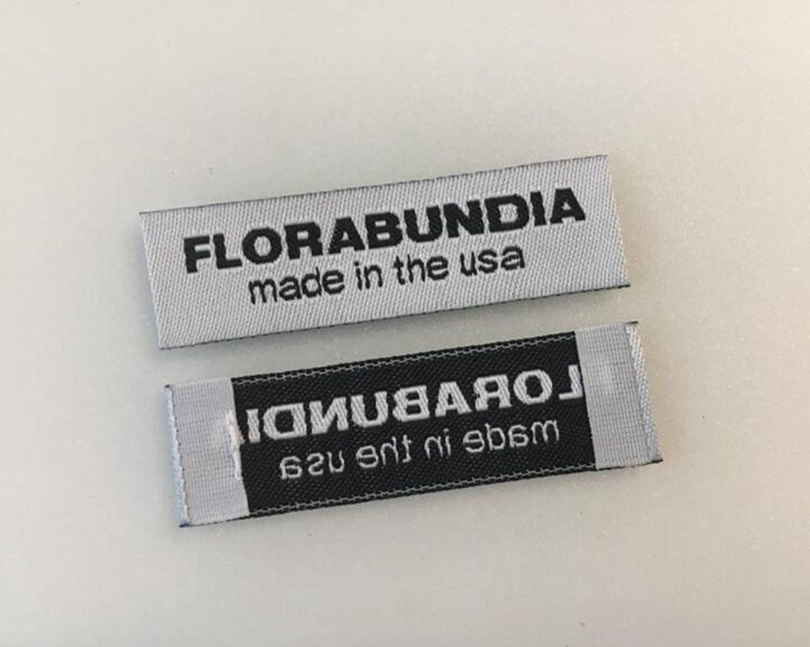 300 Personalised Garment Labels Label Clothes Clothing - Etsy