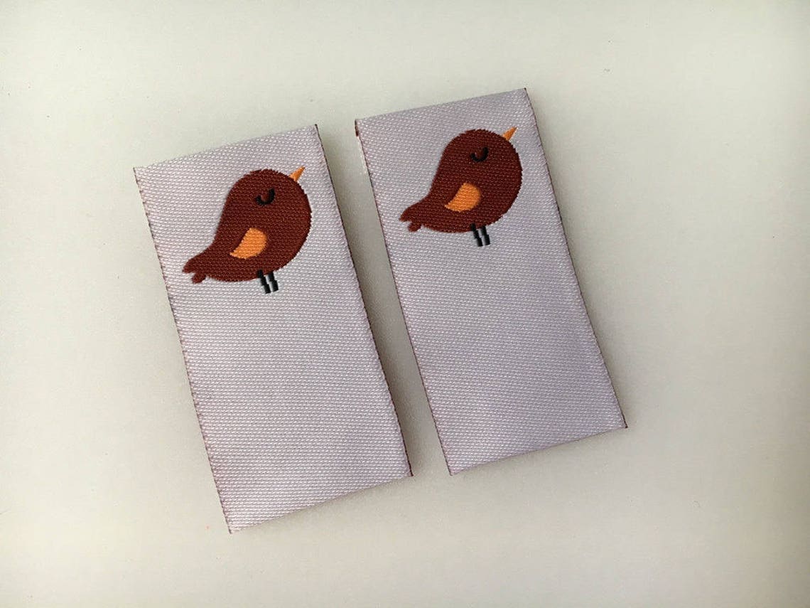 300 Custom Hem Tags Designer Labels Shirt Labels Logo - Etsy