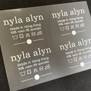 300 Heat Press Tagless Labels, Tagless Labels, Neck Tag Transfer, Iron ...