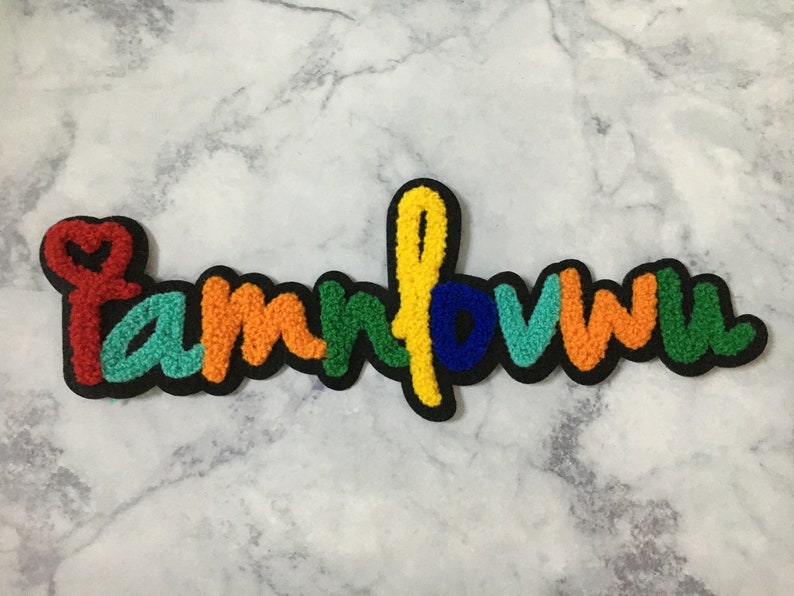 Chenille Patches Custom Custom Chenille Patches Custom - Etsy