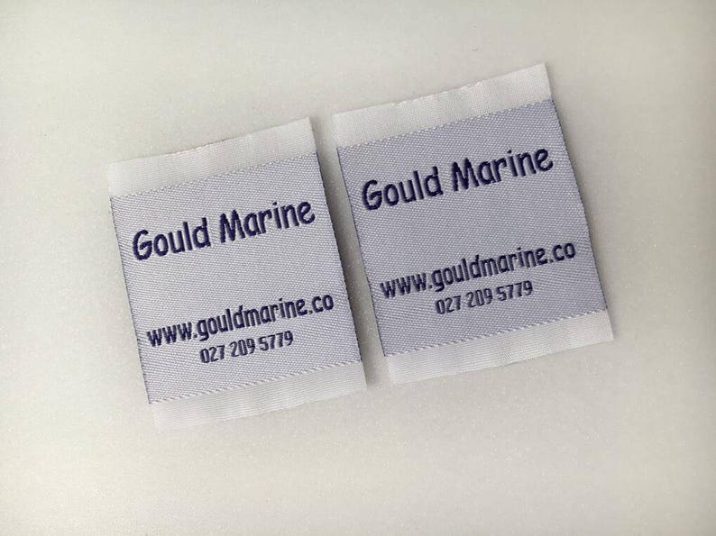 1000 Custom Hem Labels Woven Labels Custom Sewing Labels - Etsy