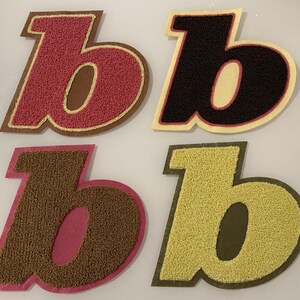 100 Chenille Chenille Back Names Custom Chenille Patches - Etsy