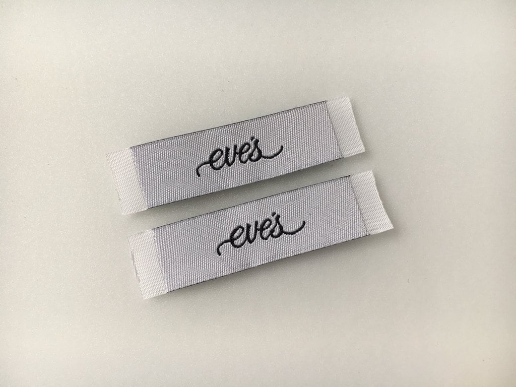 500 Custom Fold Over Fabric Labels Sewing Labels Shirt | Etsy