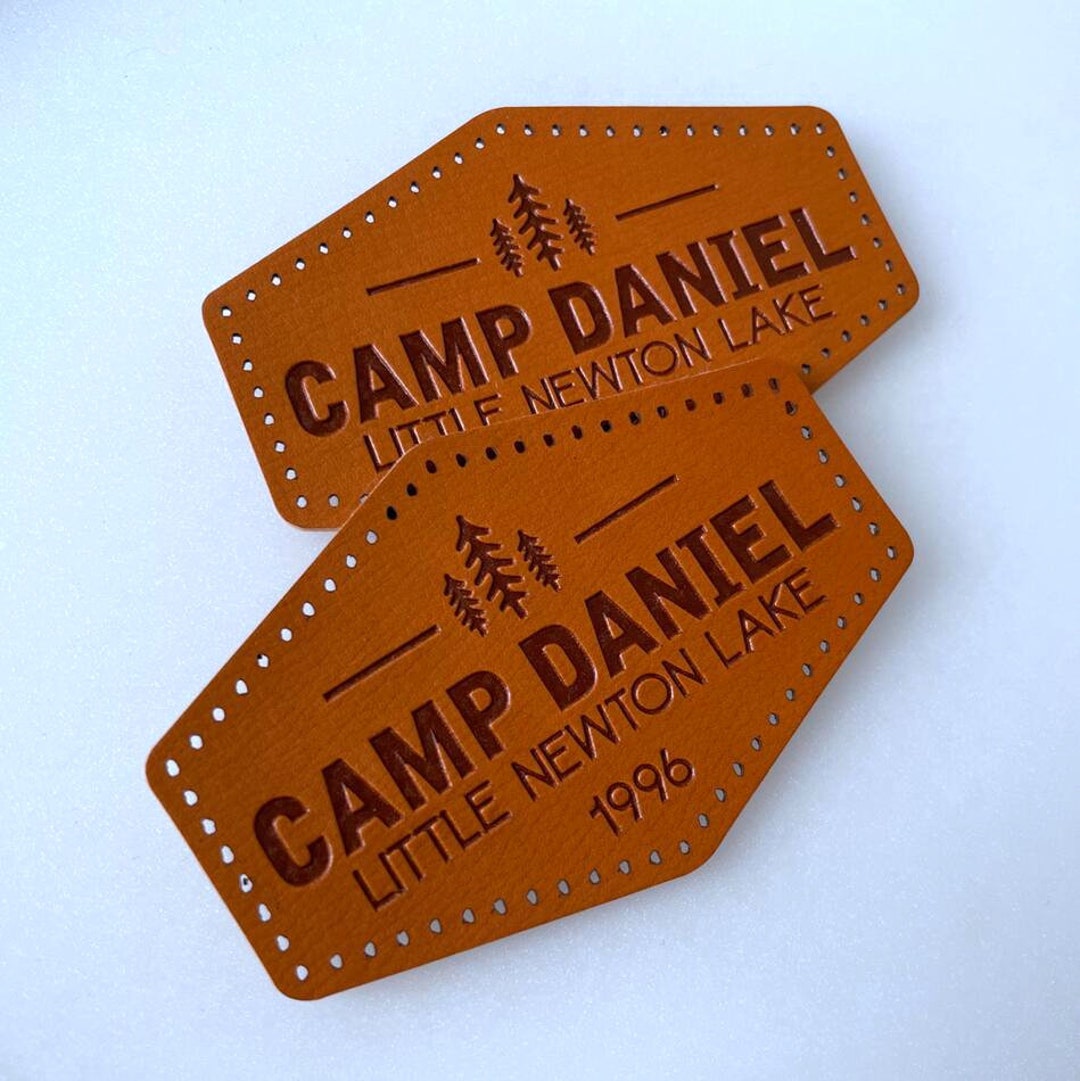 500 Custom Leather Patches, Leather Labels Custom, Craft Label Custom ...