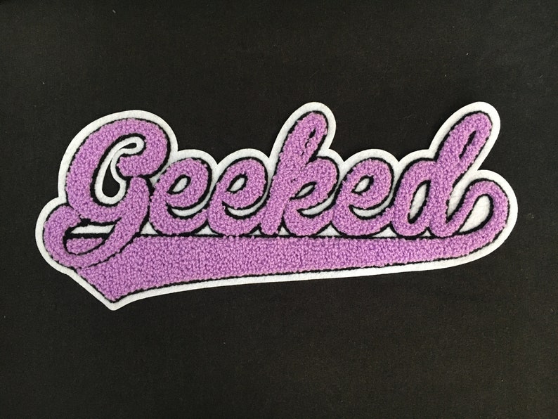 Text Patches Logo Patches Custom Chenille Patches Chenille - Etsy