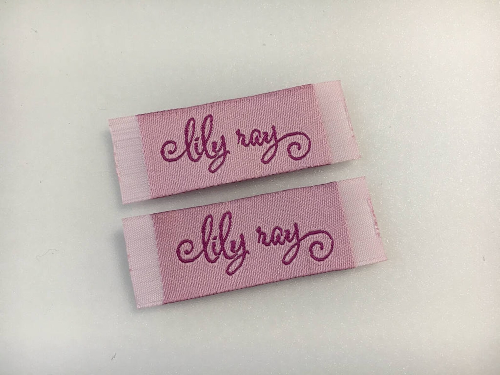 300 Custom Hem Tags Designer Labels Shirt Labels Logo | Etsy