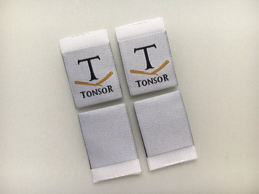 300 Custom Hem Tags Designer Labels Shirt Labels Logo | Etsy