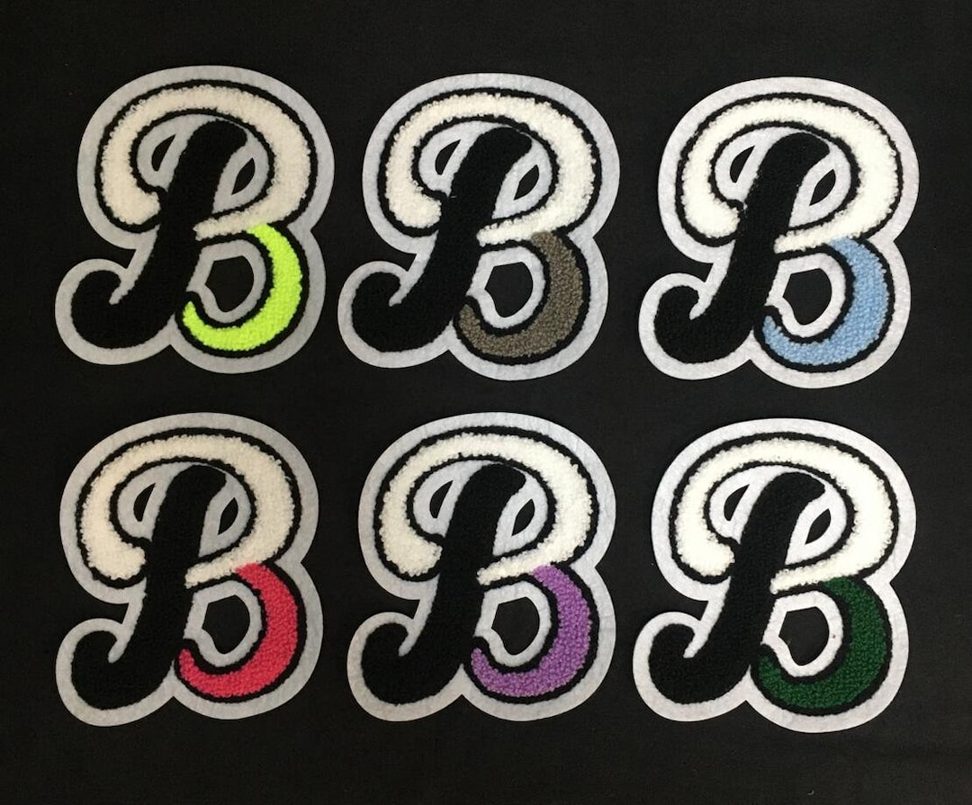 100 Chenille Patch Custom Back Patch for Jacket Chenille - Etsy