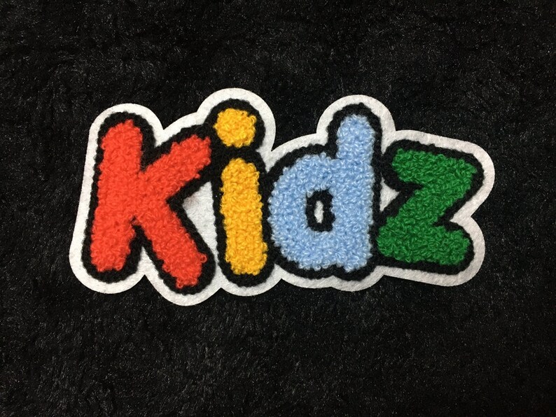 Chenille Chenille Back Names Custom Chenille Patches - Etsy