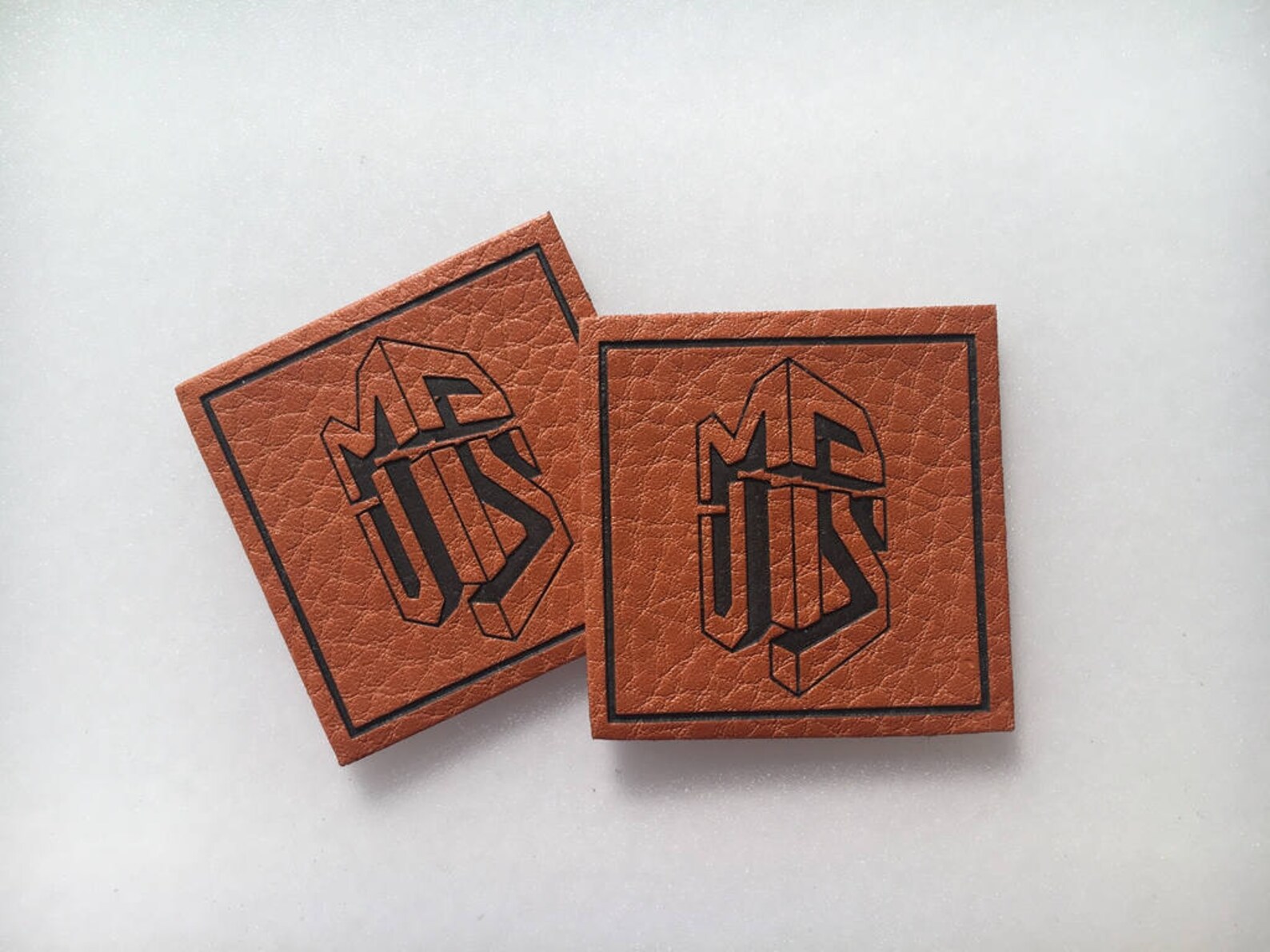 1000 Custom Leather Hem Tags Pu Label for Hat Leather Patch - Etsy