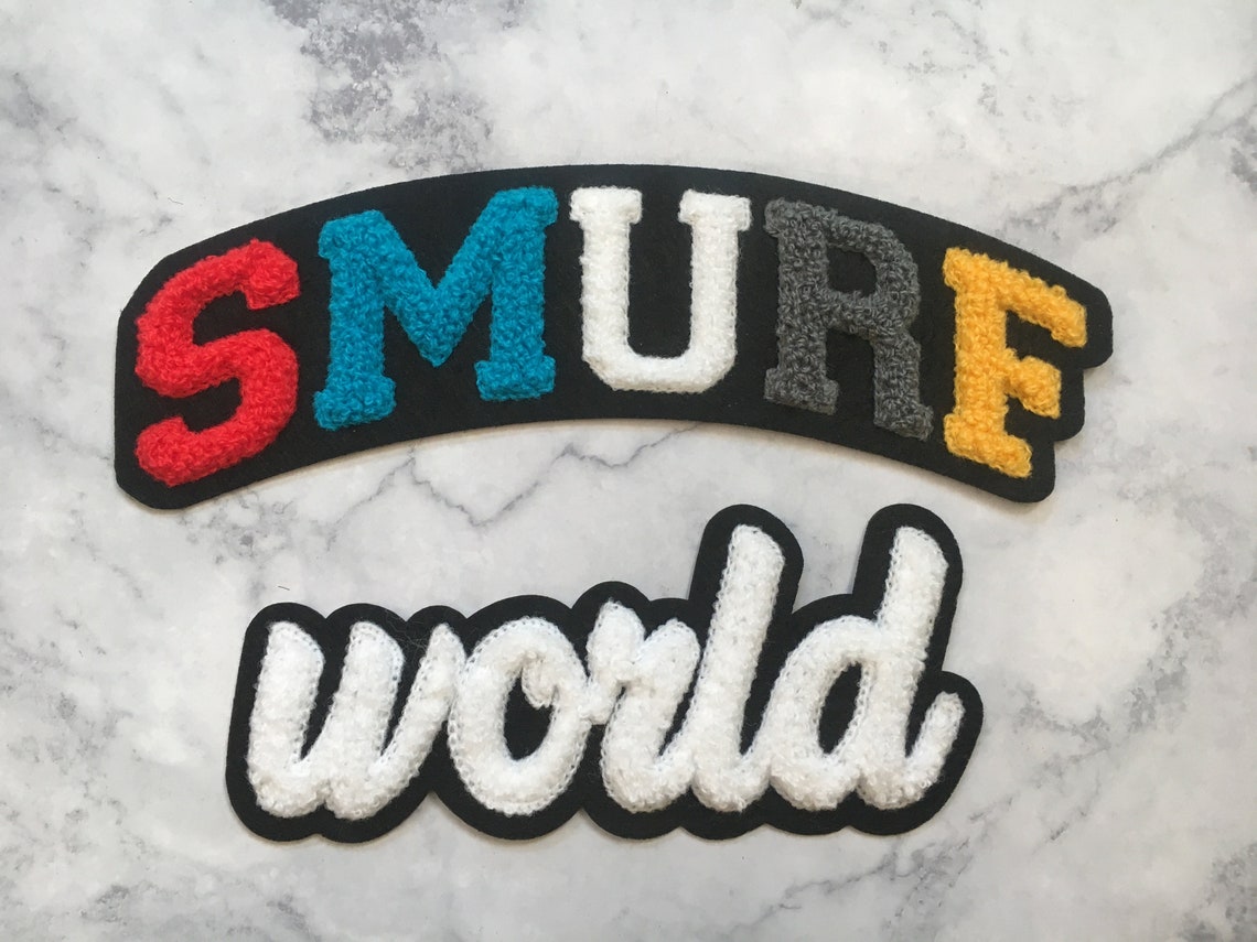 Custom Chenille Patch Large Patch for Back of Jacket - Etsy