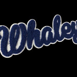 50 Custom Iron on Chenille Patches, Lowercase Letter Patches, Your Own ...