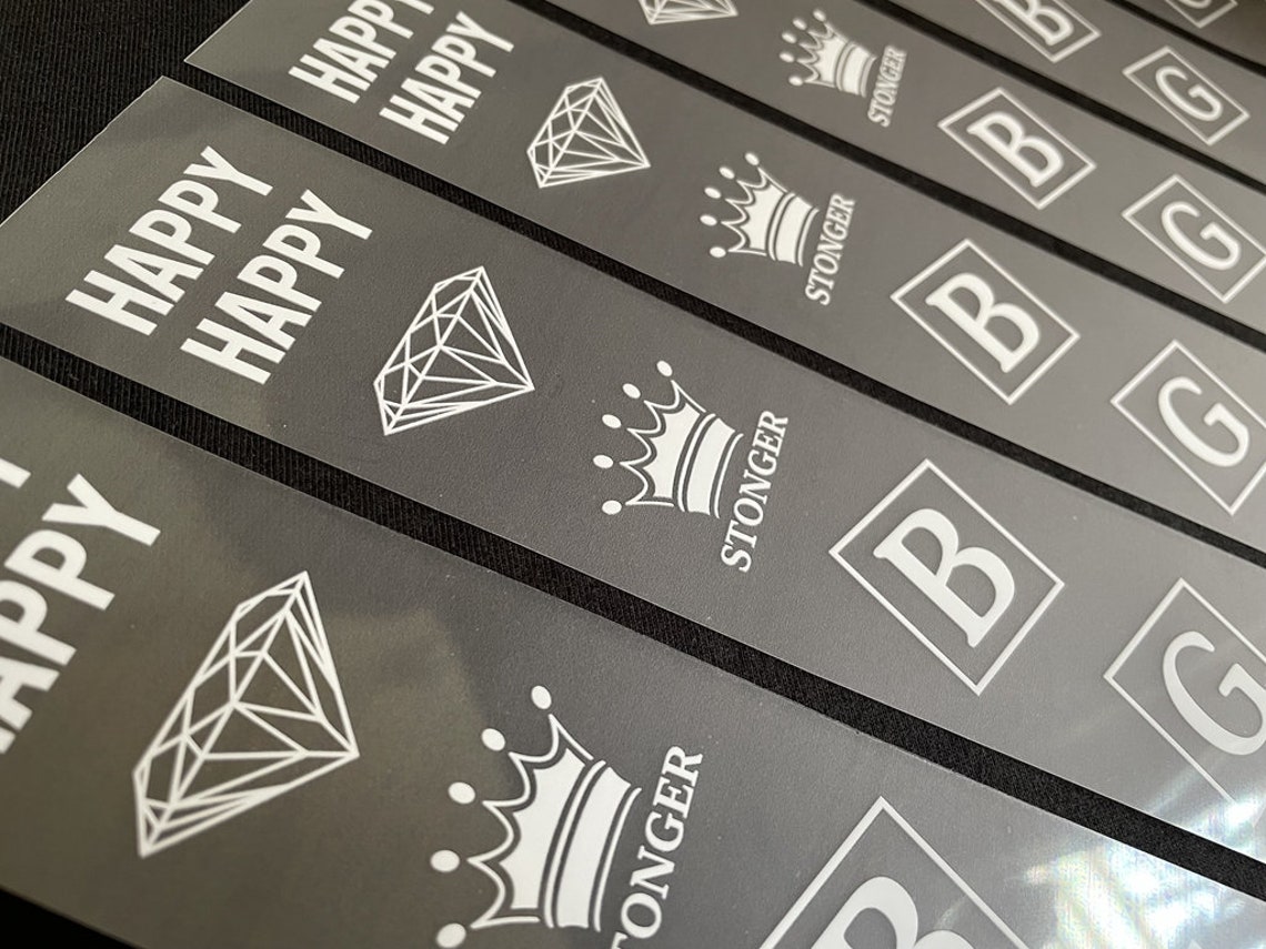 500 Heat Transfer Labels for Garments Custom Tagless Clothing - Etsy