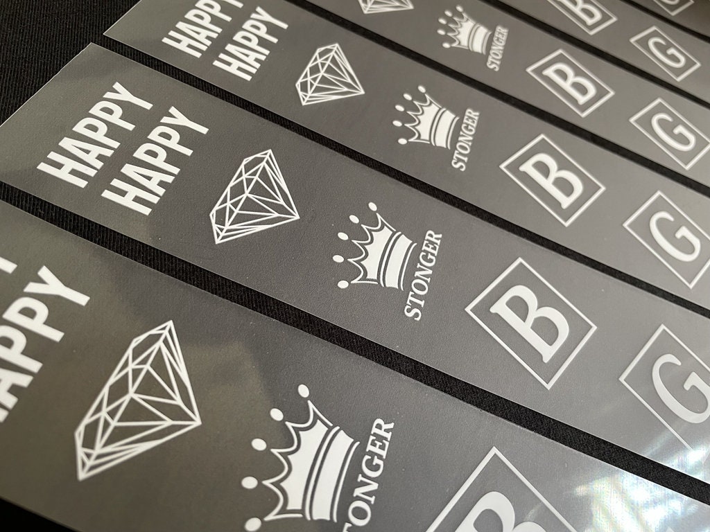 500 Heat Transfer Labels for Garments Custom Tagless Clothing - Etsy