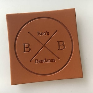 1000 Custom Leather Patch Company, Round Leather Labels, Letters ...