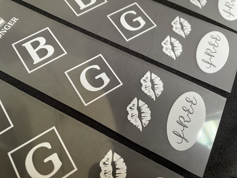 500 Heat Transfer Labels for Garments Custom Tagless Clothing - Etsy