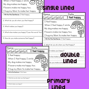 My Jelly Journal Daily Journal to Practice Reading and | Etsy