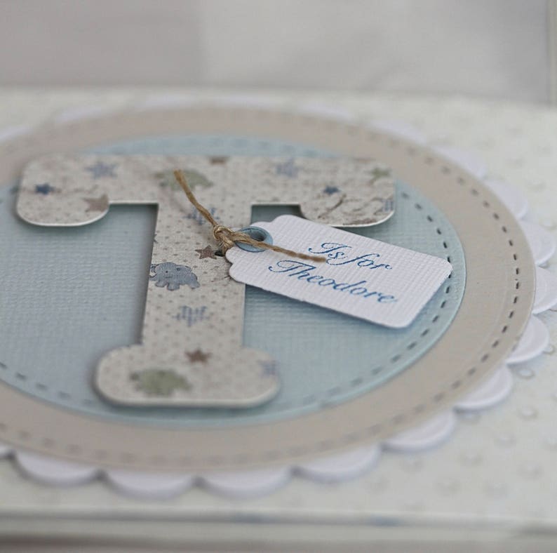 Baby Boy Exploding Christening Box Keepsake - Etsy Canada