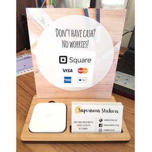 Photo Stand/ Dock - Square Card Reader & Square Dock Stand - Shop Front ...