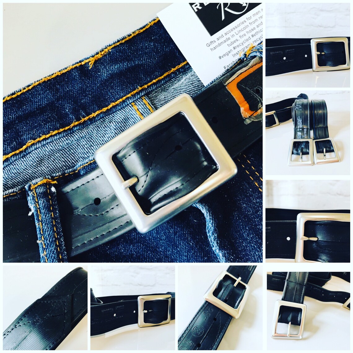 Inner Tube Belt Comfy Belt Inner Tube Mans Belt Vegan - Etsy