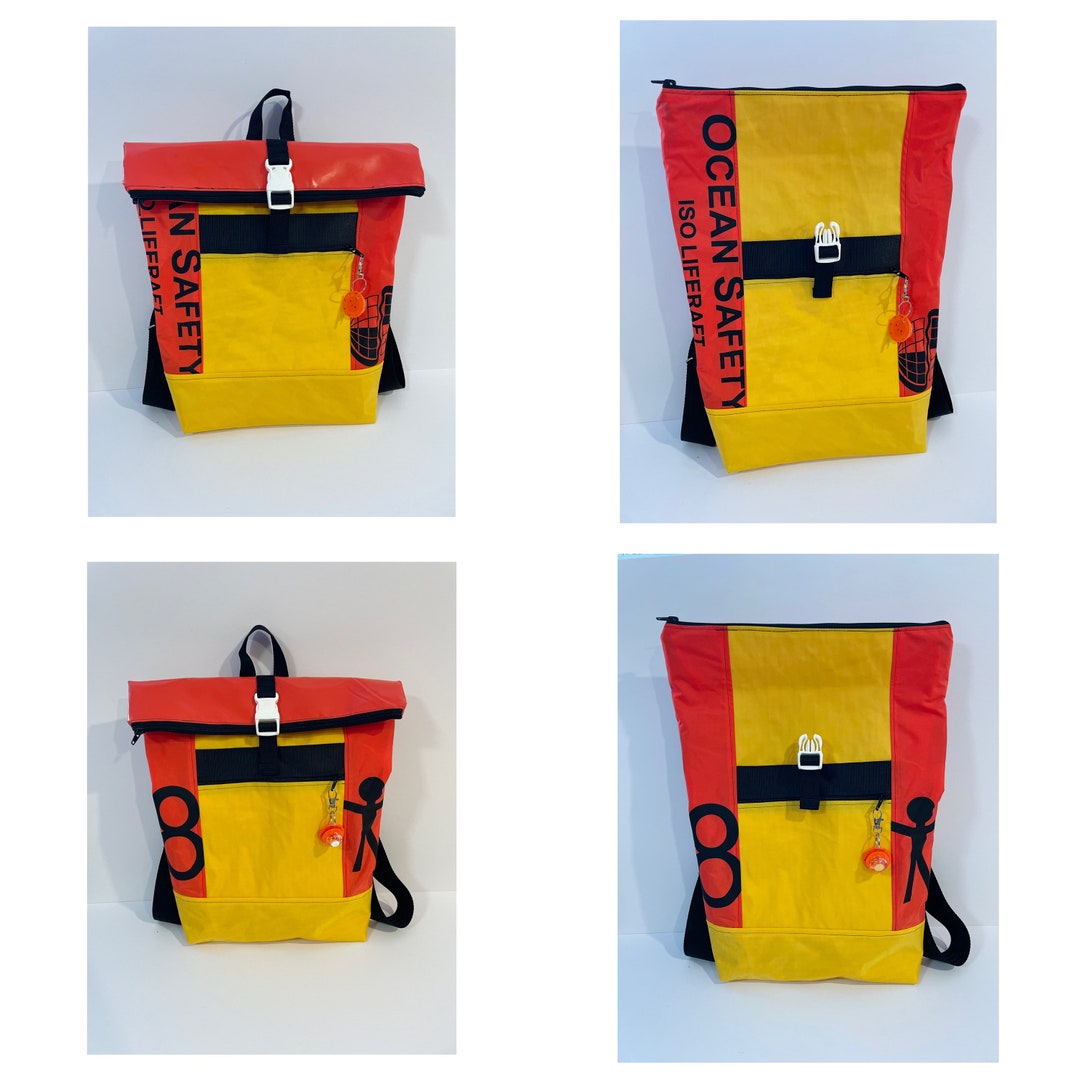 Ocean Safety Life Raft Roll Top Backpack - Etsy Canada