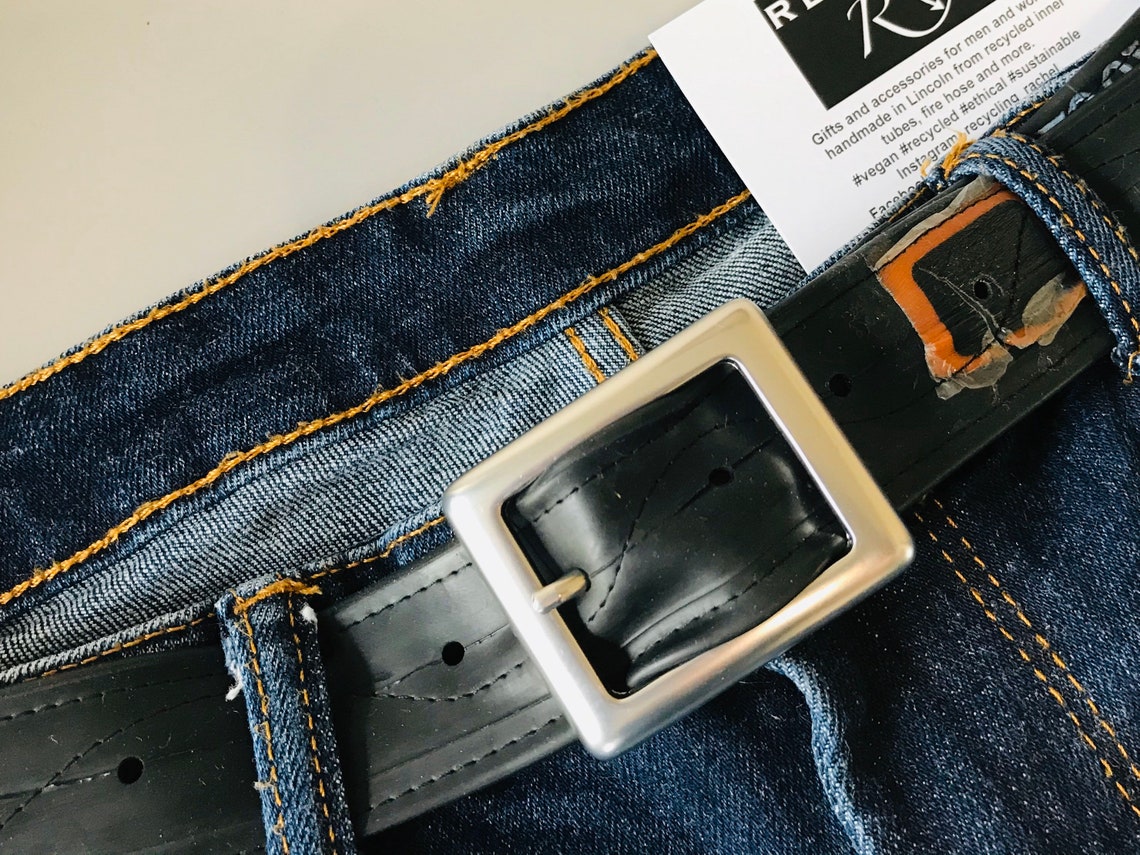 Inner Tube Belt Comfy Belt Inner Tube Mans Belt Vegan - Etsy