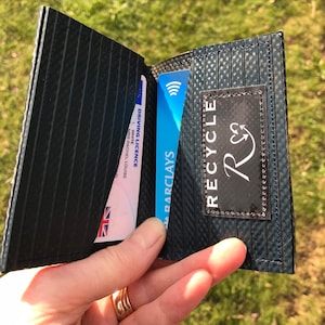 Fire Hose Wallet, Fire Hose Card Wallet, Card Holder, Recycled Card ...