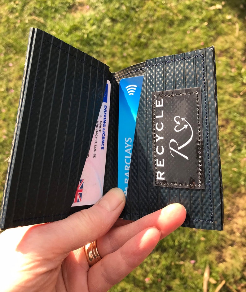 Fire Hose Wallet, Fire Hose Card Wallet, Card Holder, Recycled Card ...