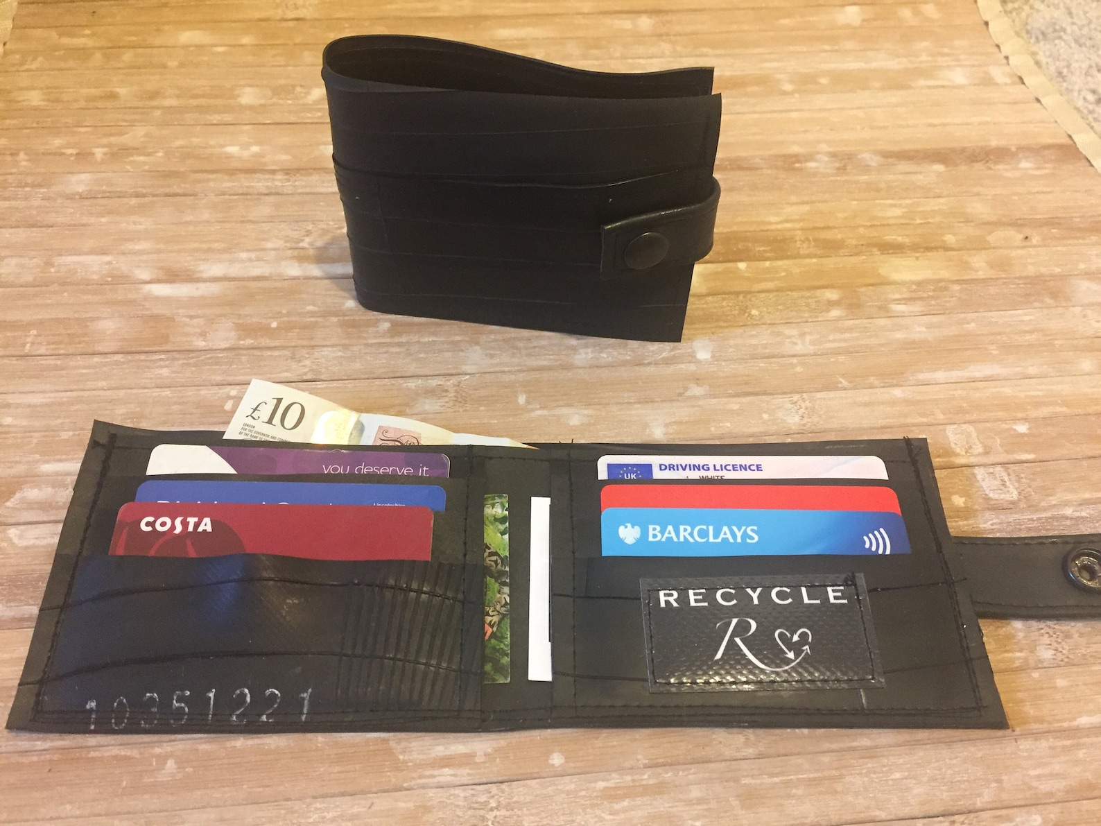 Inner Tube Wallet, Mens Wallet, for Him, for Vegans, for Cyclists, for ...