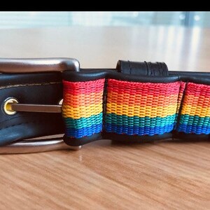 Pride Belt, Rainbow Belt, Inner Tube Belt, Colourful Belt, Pride, for ...