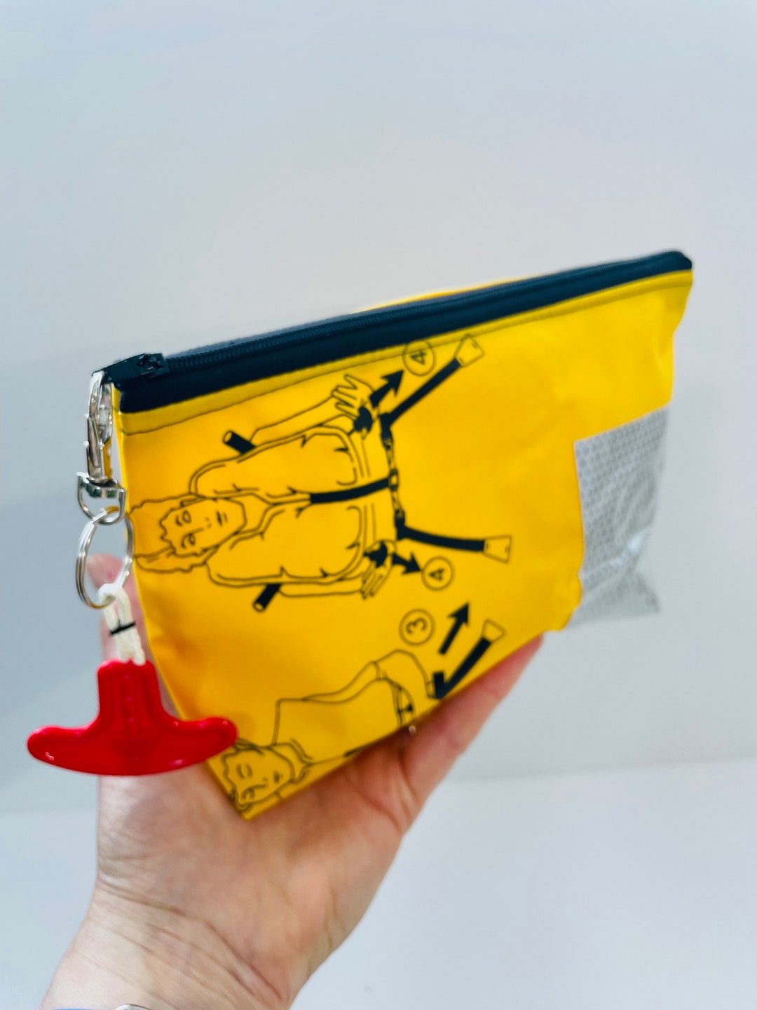 Life Vest Small Cosmetic Bag, Life Jacket Cosmetic Bag, Lifevest Bag ...