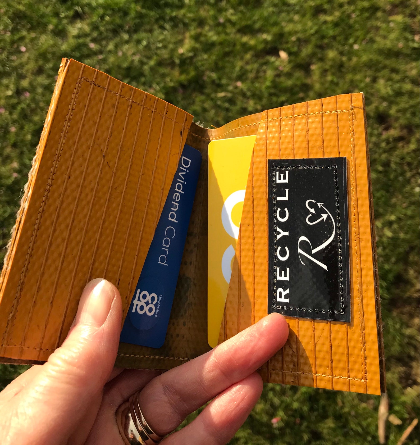 Fire Hose Wallet, Fire Hose Card Wallet, Card Holder, Recycled Card ...