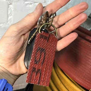 Fire Hose Keyring, Firefighters Keyring, Keyring, Recycled Keyring ...