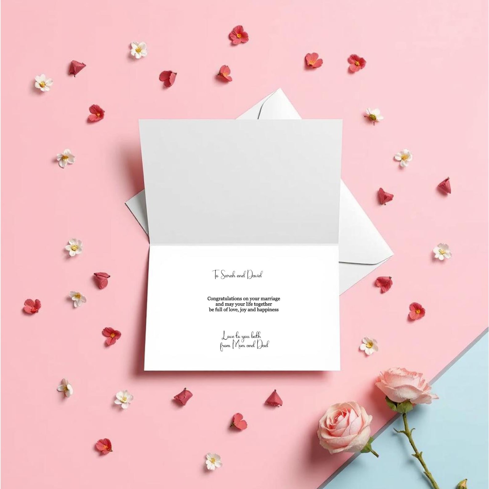 Wedding Card Inserts Digital Sheet, Printable Wedding Card Verses ...