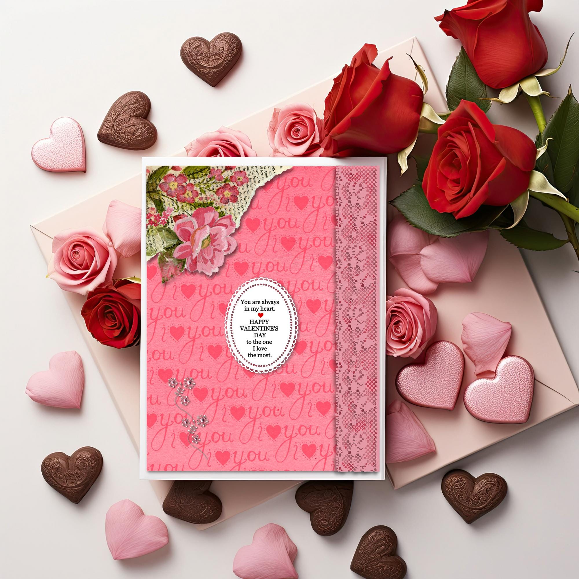 Valentine Card Inserts JPG Digital, Printable Romantic Verses ...