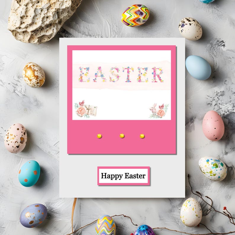 Easter Sentiments Digital Sheet, Printable Greetings Card Sentiments ...