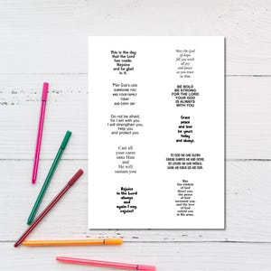 Religious Verses for Inside Cards, Printable Christian Card Words ...