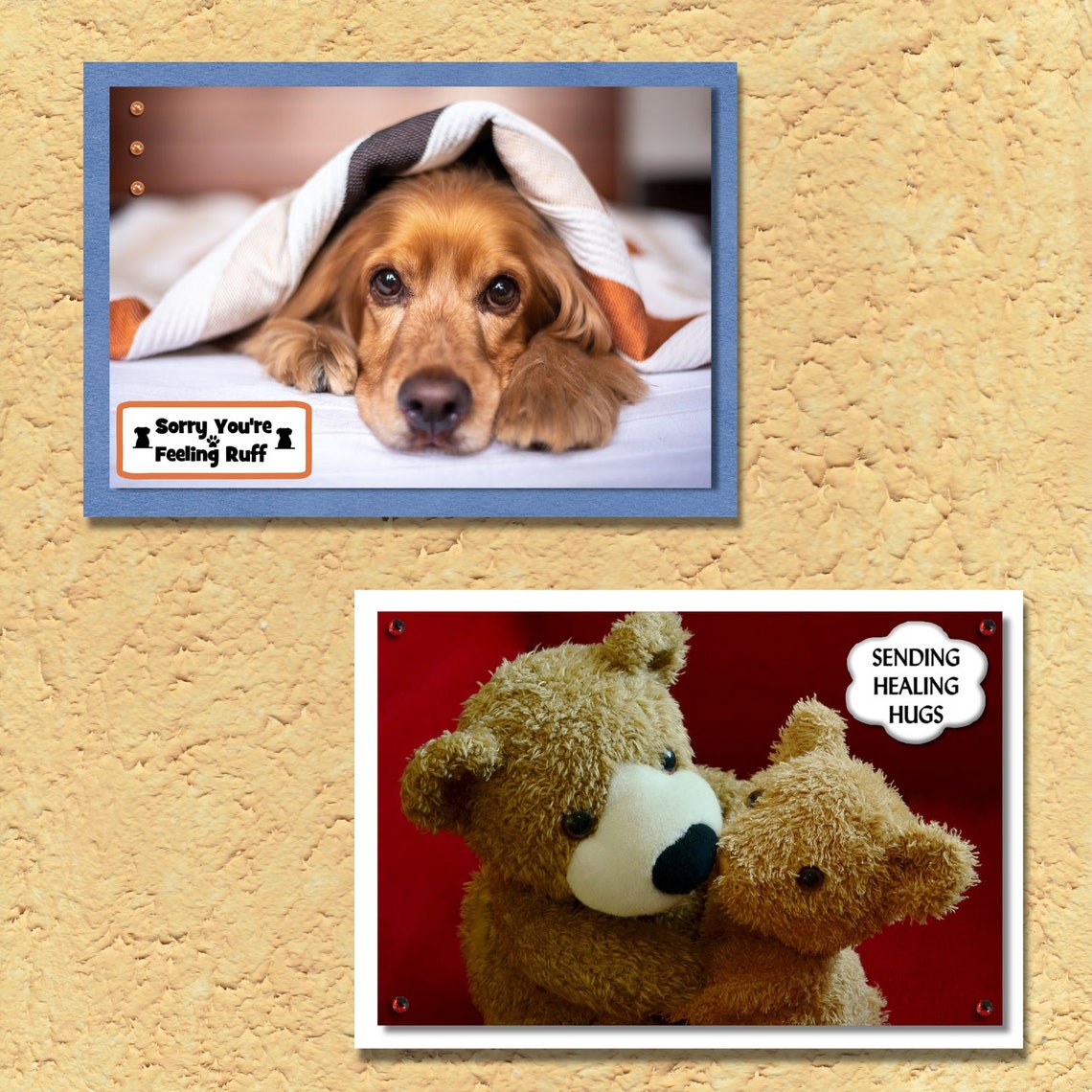 Get Well Sentiments Digital Sheet, Get Well Words and Phrases ...