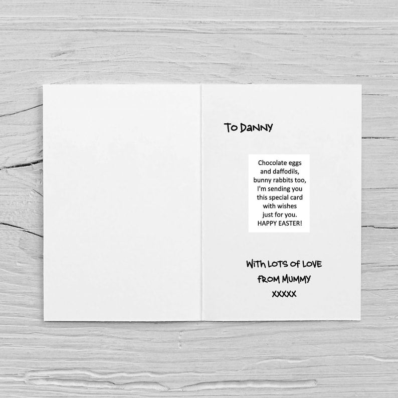 Easter Card Inserts JPG Digital Sheet, Printable Easter Card Verses ...