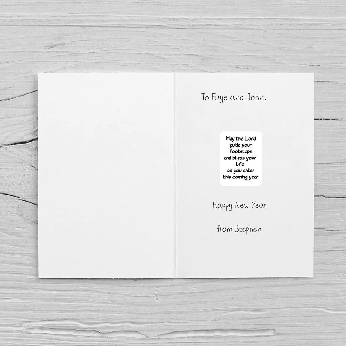 New Year Card Inserts Printable Sheet, New Year Sentiments Digital ...