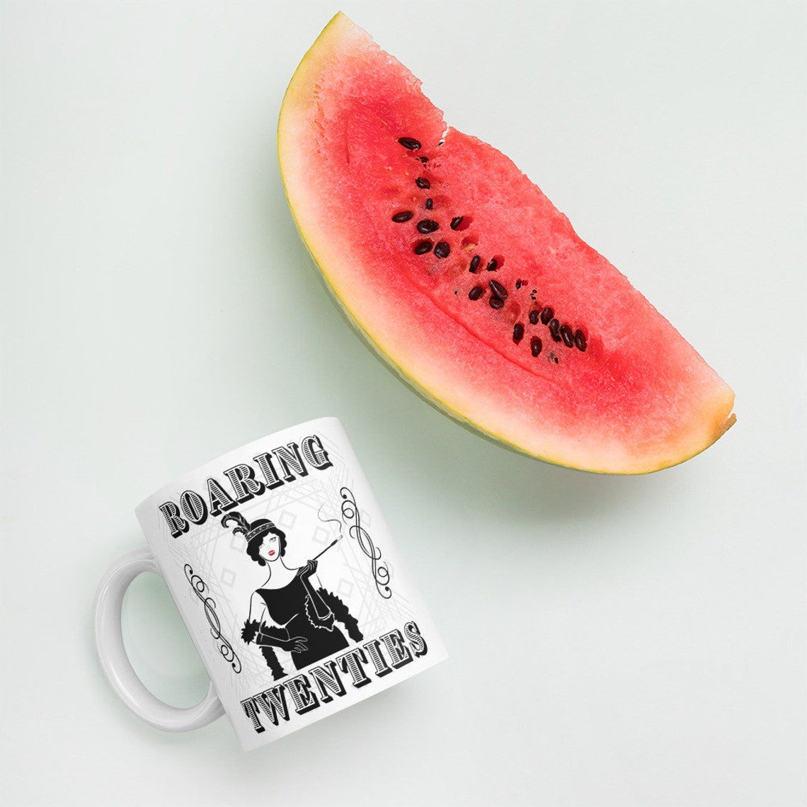 Roaring 20s Style Coffee Mug - Twenties Flapper Style - 2nd Design - Etsy