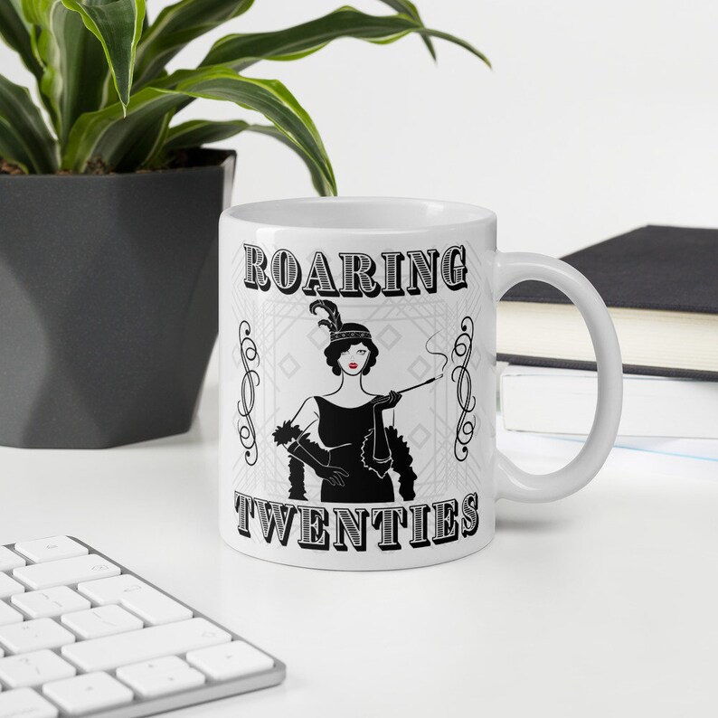 Roaring 20s Style Coffee Mug - Twenties Flapper Style - 2nd Design - Etsy