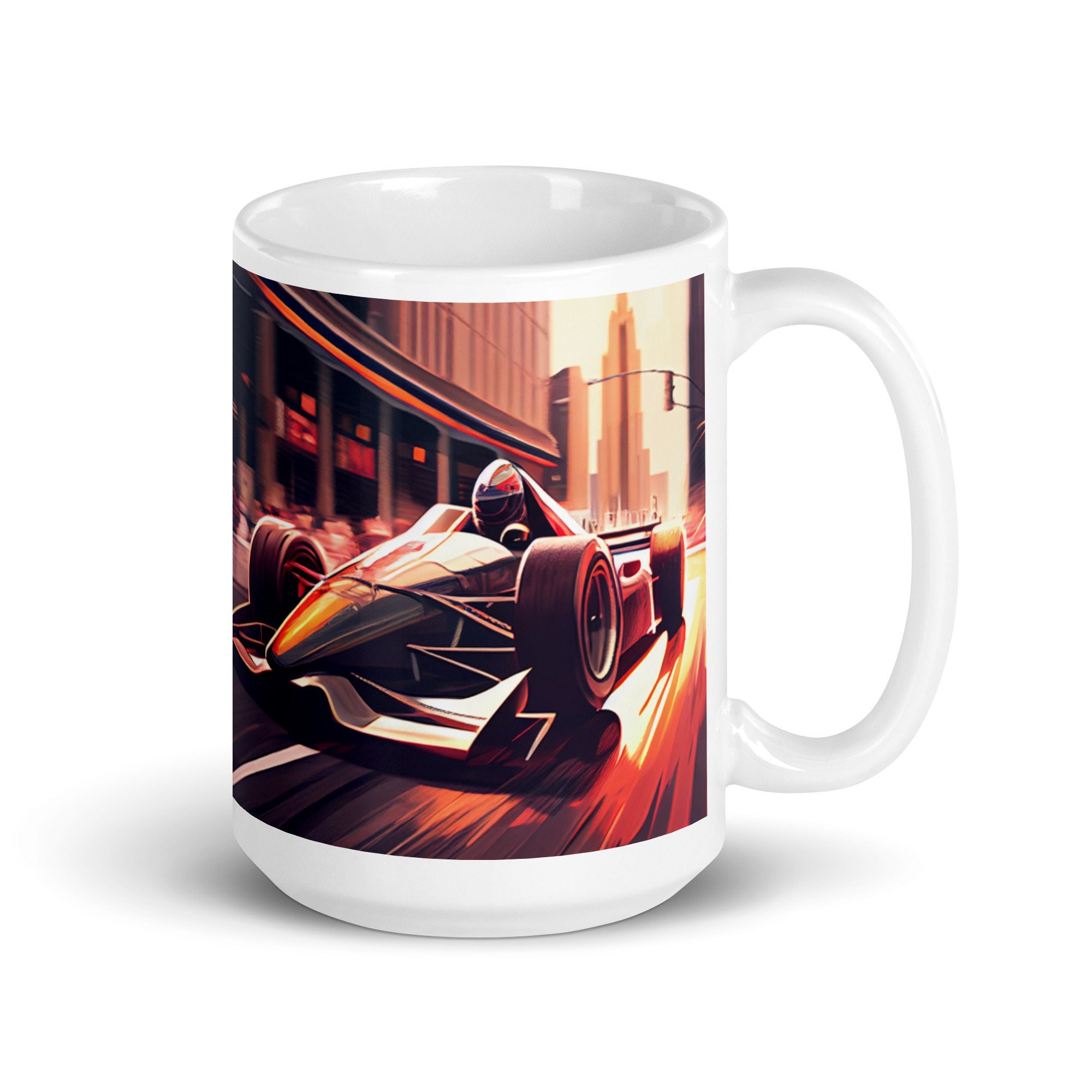 Indy Car Racing Coffee Mug Race Car Cup Racing Merchandise - Etsy