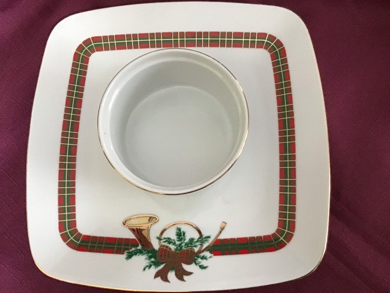 Georges Briard One Piece Chip and Dip “the Hunt” - Etsy
