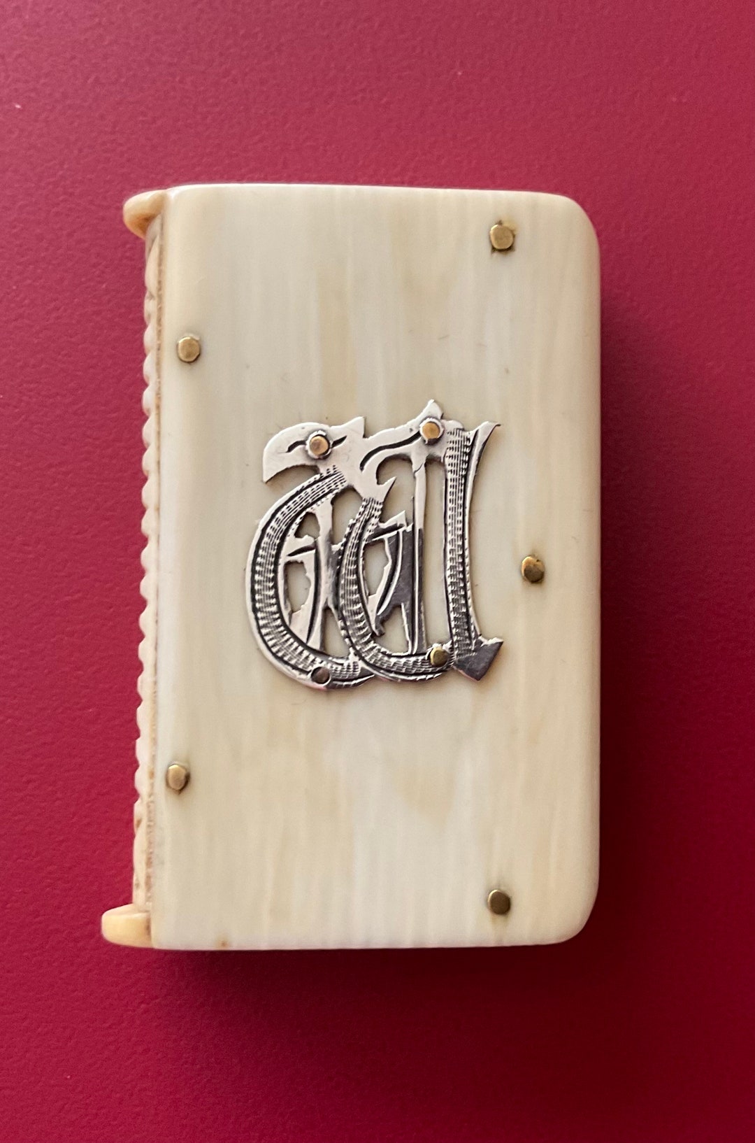 Antique Match Box - Etsy