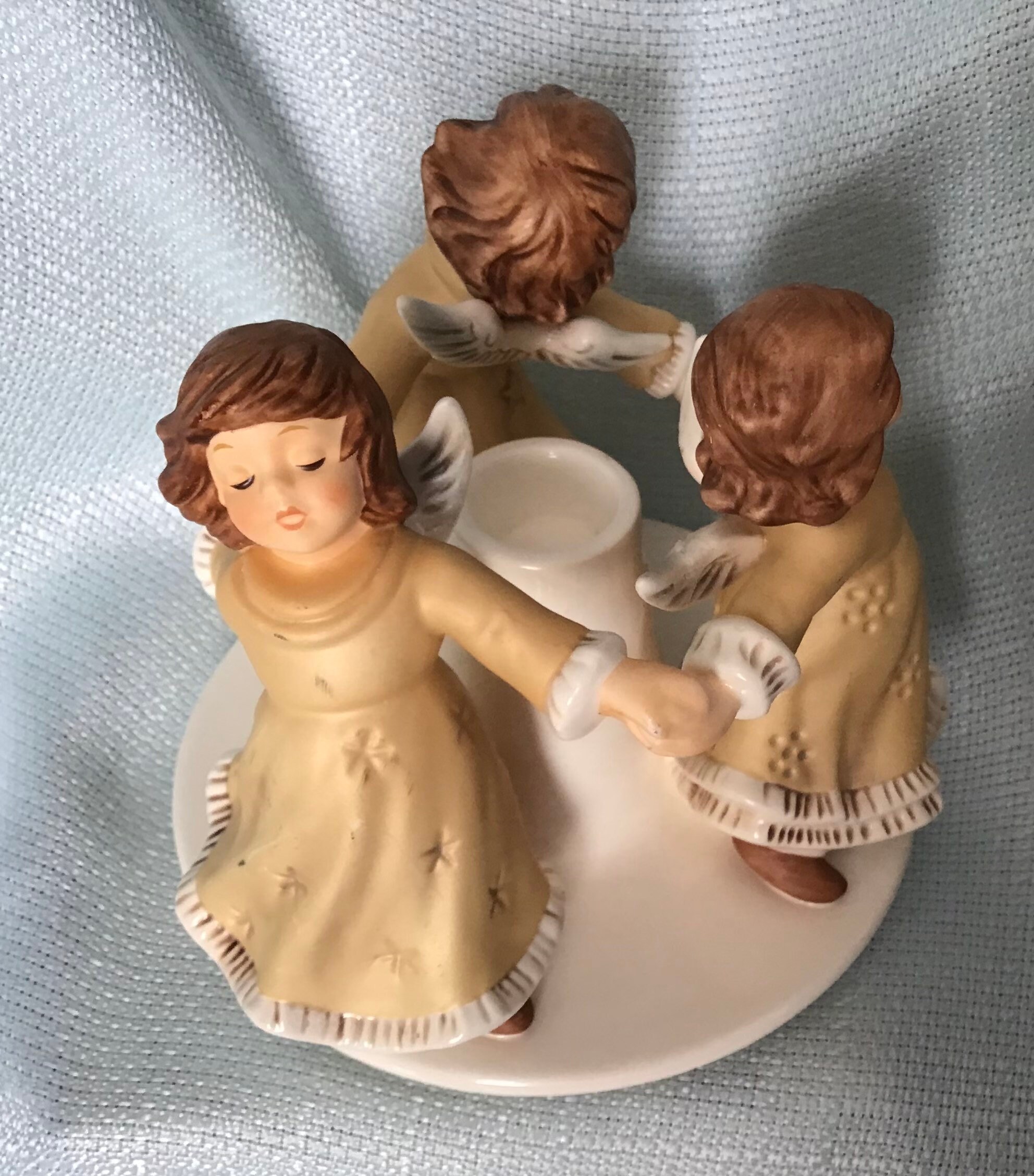 Vintage Gobel Candlestick “dancing Angels” - Etsy