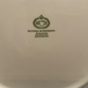 Minton Victoria Strawberry Cake Plate - Etsy