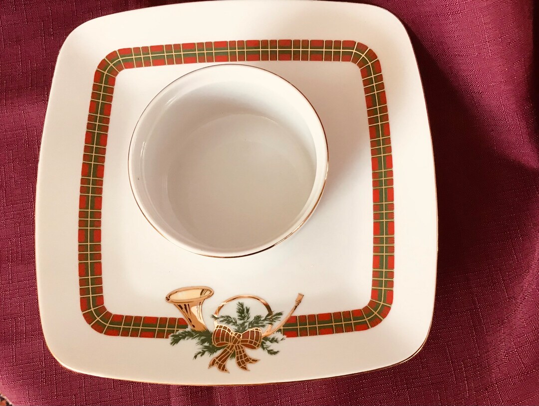 Georges Briard One Piece Chip and Dip “the Hunt” - Etsy